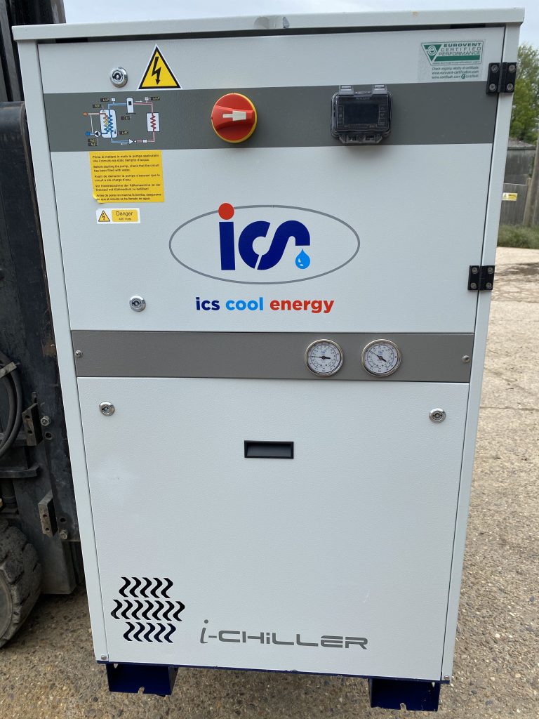 ICS Ichiller model IC 408 30.1 KW INDUSTRIAL WATER CHILLER | Used Water ...