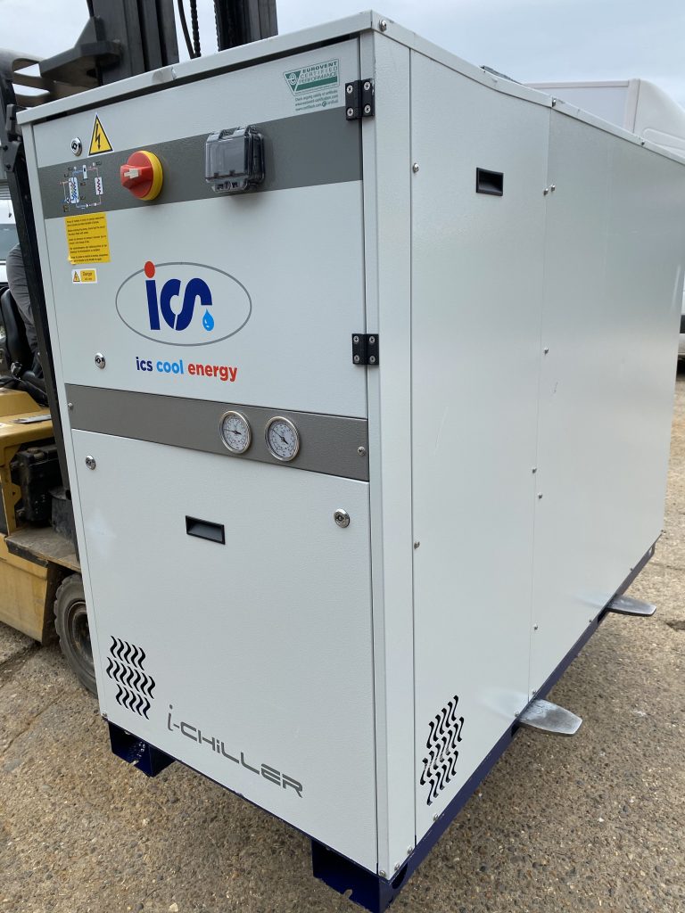 ICS Ichiller model IC 408 30.1 KW INDUSTRIAL WATER CHILLER | Used Water ...